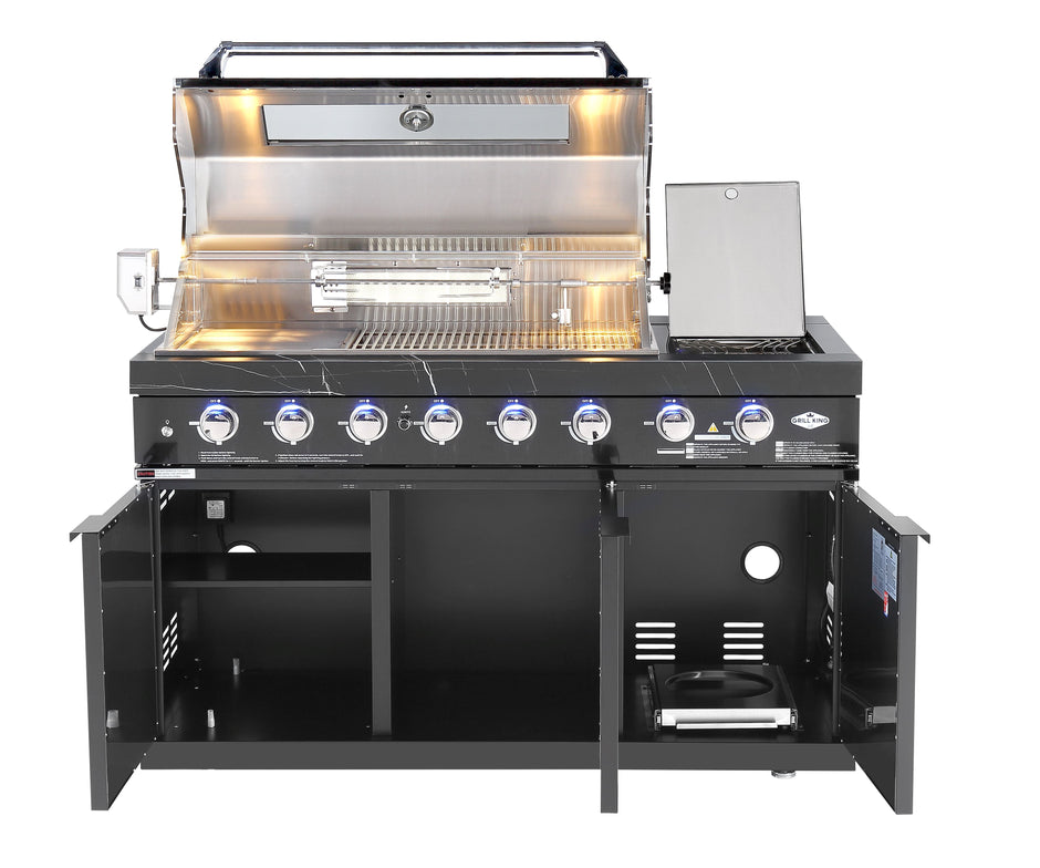 6 Burner Outdoor BBQ Collection – Grill King BBQs New Zealand